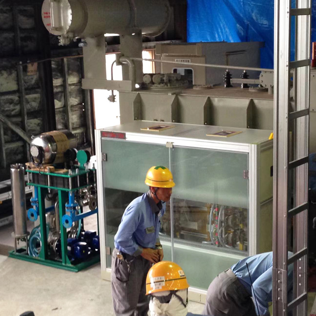 Graphite Heating Rectifier Project in Japan - Zhengzhou Liyuan Haina ...