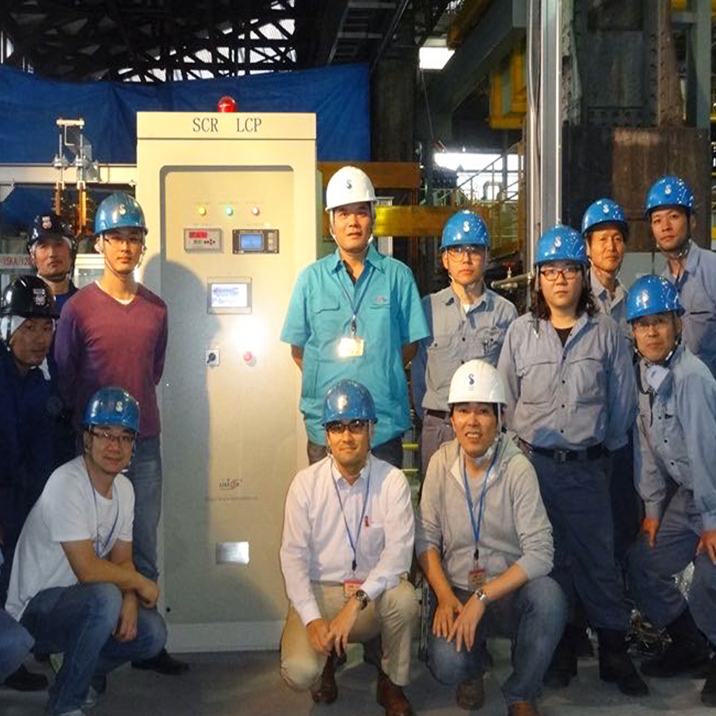 Graphite Heating Rectifier Project in Japan - Zhengzhou Liyuan Haina ...